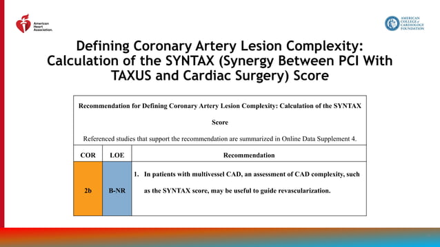 slide-set-revasc.pptx prosthetic valve dysfunction | PPTX | Heart and ...