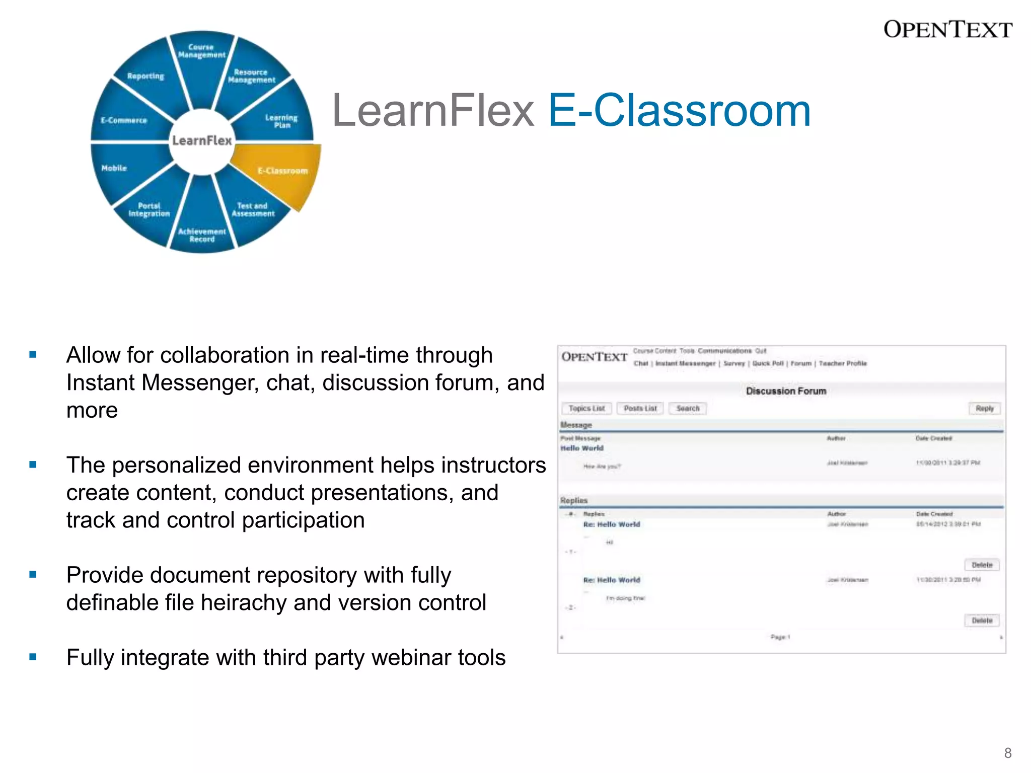 OpenText Learning Solutions | PPTX