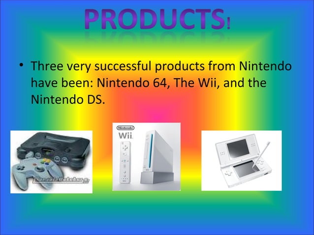 Slide Show 3 = Nintendo | PPT