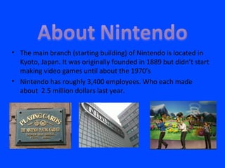 Slide Show 3 = Nintendo | PPT