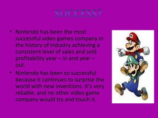Slide Show 3 = Nintendo | PPT