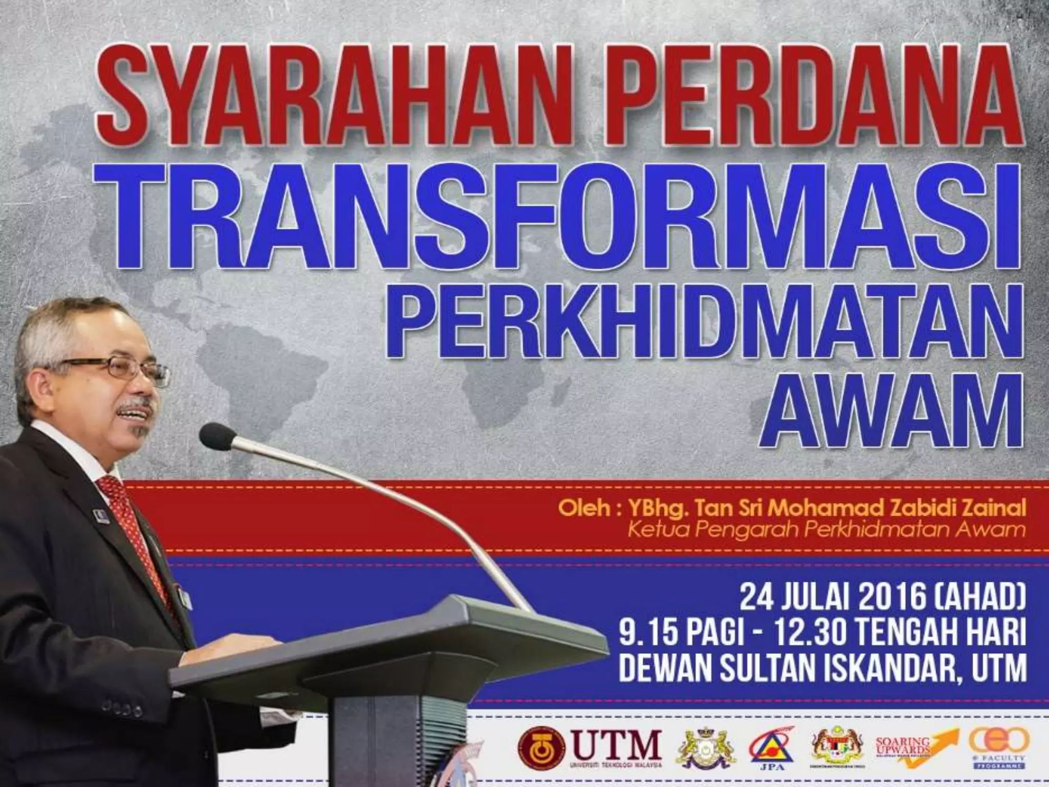 Slide Syarahan Perdana Tranformasi Perkhidmatan Awam | PPTX