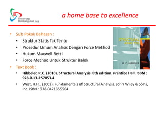 Analisis Struktur Statis Tak Tentu dengan Force Method.pdf