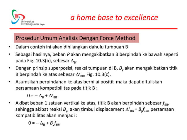 Analisis Struktur Statis Tak Tentu dengan Force Method.pdf