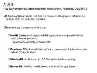 Introduction to GIS and its Applications | PPTX
