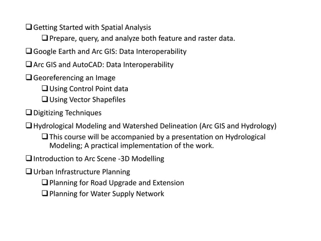 Introduction to GIS and its Applications | PPTX