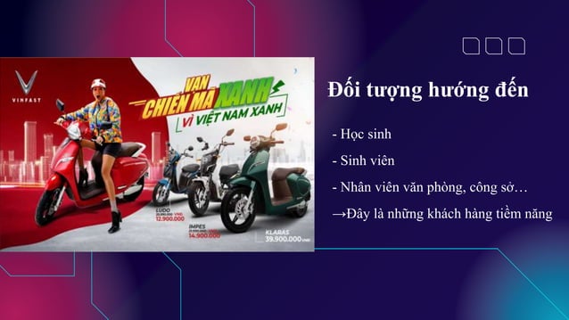 quản trị marketing, xe điện vinfast - Nhóm 4 .pptx
