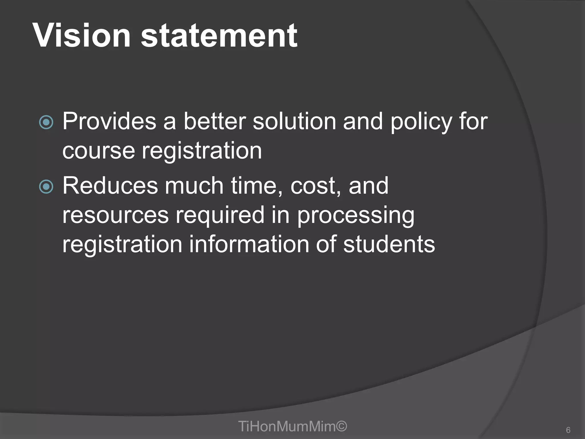 Slide Vision And Scope | PDF