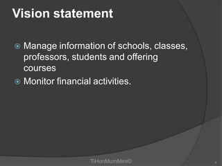 Slide Vision And Scope | PPT
