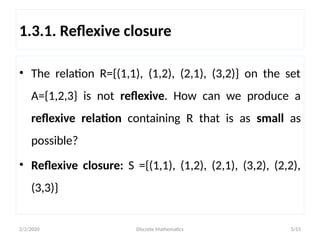 slide-week2_Relation Properties.pptx by Dr. Tran Xuan Sang | PPT