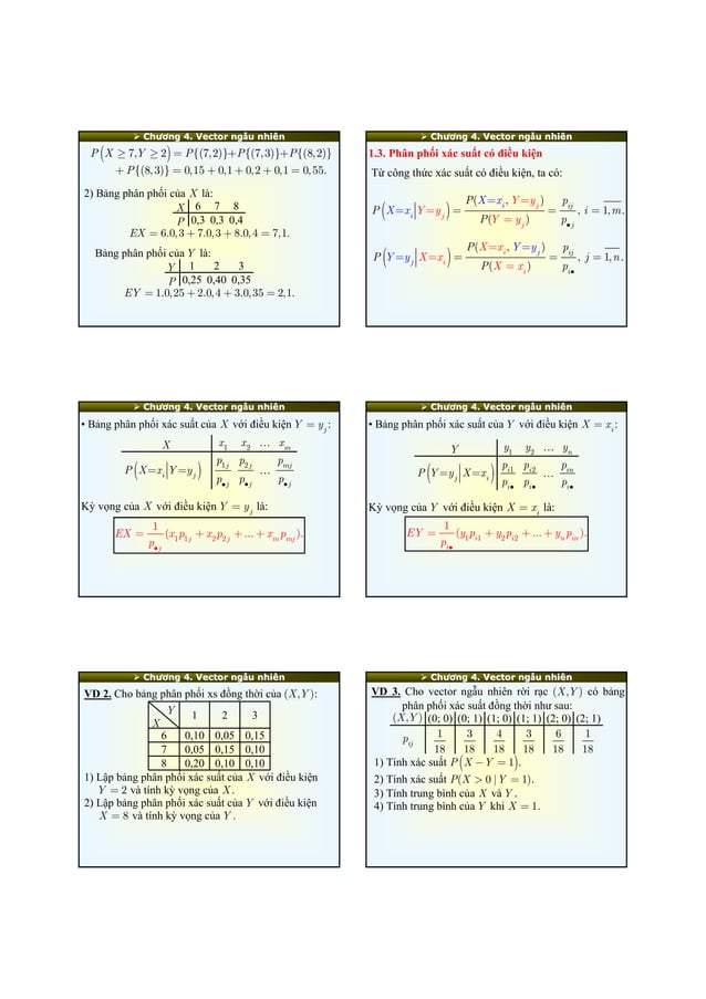 Slide xac suat thong ke | PDF