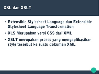 Pengenalan XML | PPT
