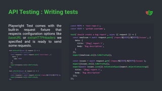 Playwright Begginers Presentation | PDF