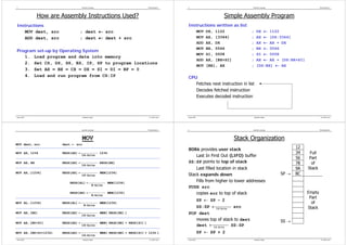 instruction set of 8086 | PDF