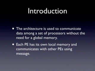 Slide05 Message Passing Architecture | PDF