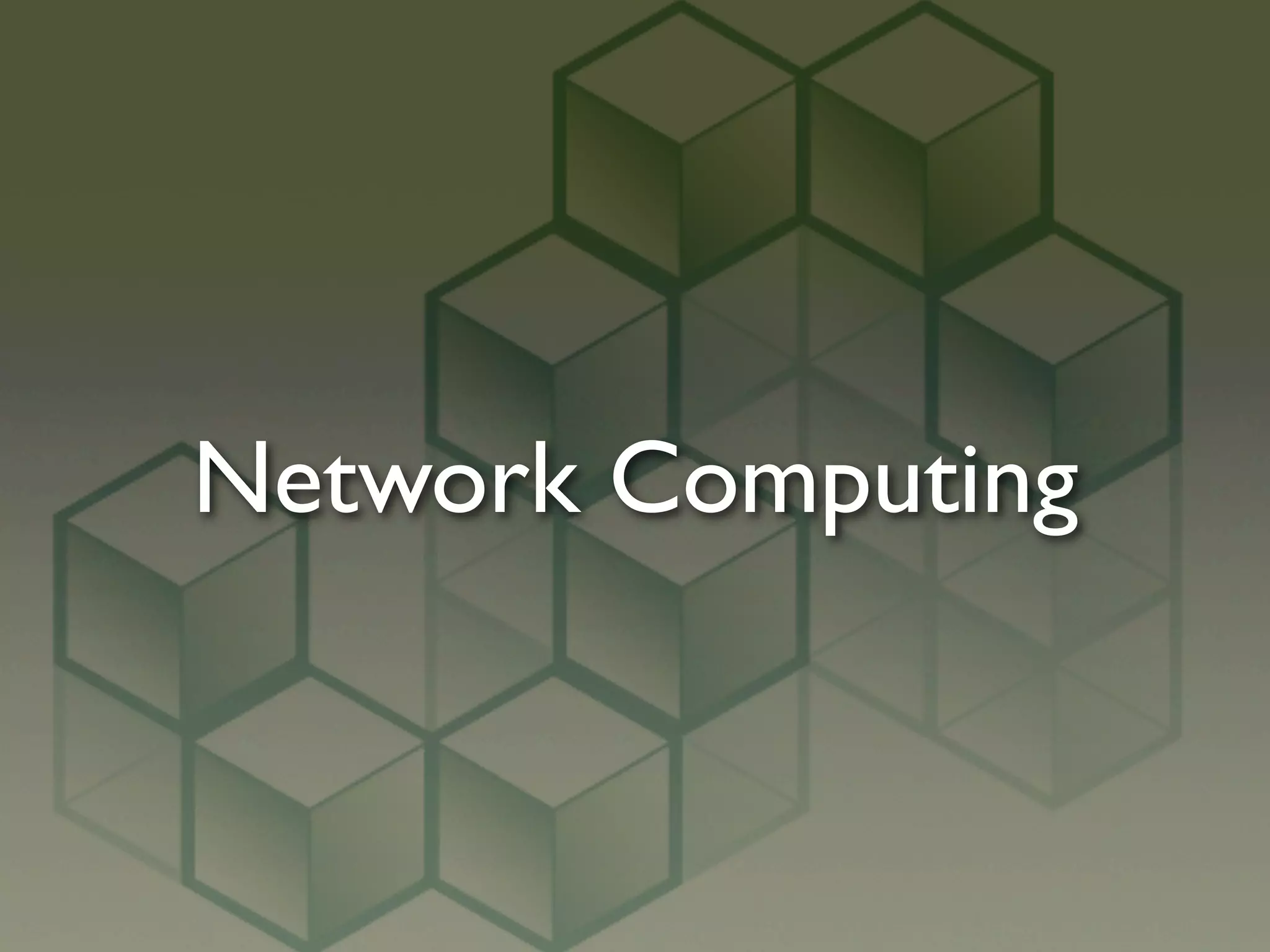 Slide06 Networked Computing | PDF | Computer Networking | Computing