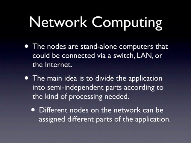 Slide06 Networked Computing | PDF | Computer Networking | Computing