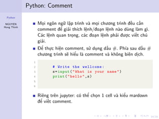 introdution to Python | PDF