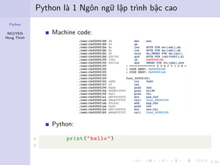 introdution to Python | PDF