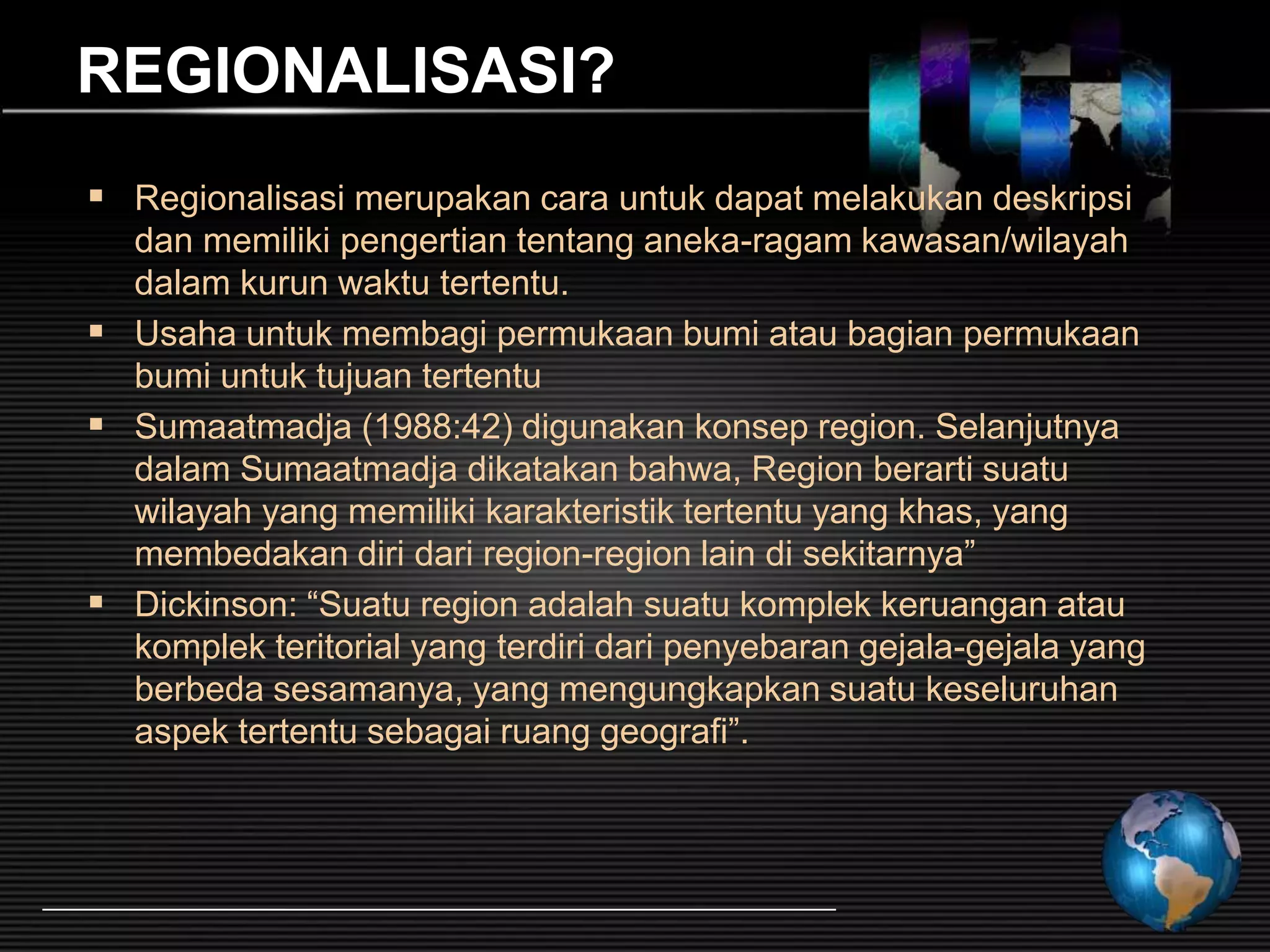 Geografi Regional Indonesia | PPTX