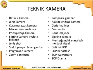 Mengenal Kamera | PPTX