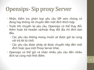 VoIP with Opensips | PPT