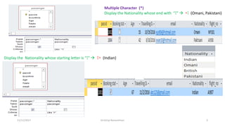 MS access Lesson 3 - query design | PDF | Databases | Computer Software and Applications