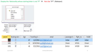 MS access Lesson 3 - query design | PDF | Databases | Computer Software ...