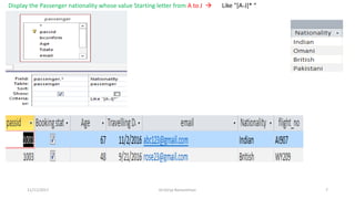 MS access Lesson 3 - query design | PDF | Databases | Computer Software and Applications