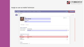 Odoo 12 - Mobile Service Management Pro | PPT
