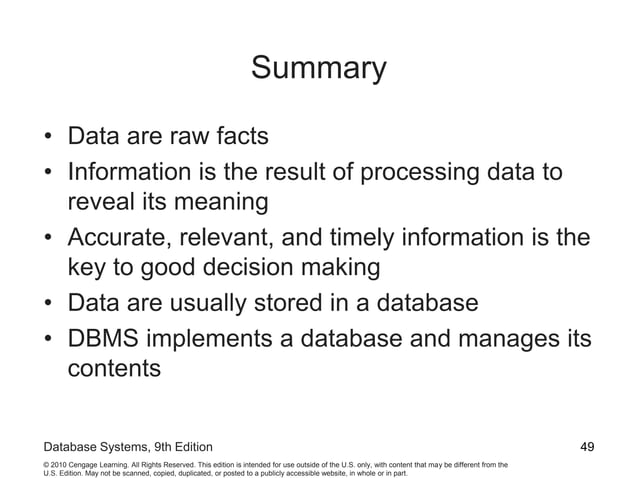 Database Systems Slide 1ppt Databases Computer Software And Applications