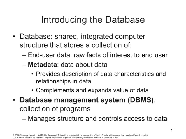 Database Systems Slide 1ppt Databases Computer Software And Applications