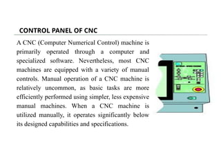 Manufacturing Process On CNC & VMC Machine | PPTX