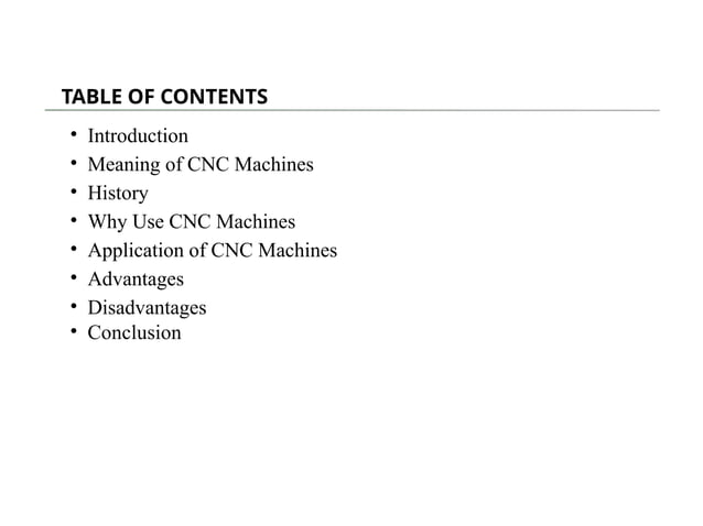 Manufacturing Process On CNC & VMC Machine | PPTX