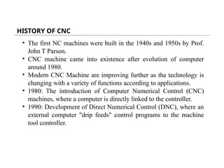 Manufacturing Process On CNC & VMC Machine | PPTX