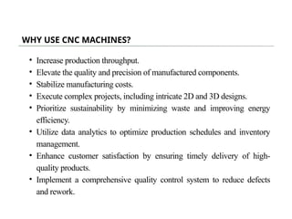 Manufacturing Process On CNC & VMC Machine | PPTX