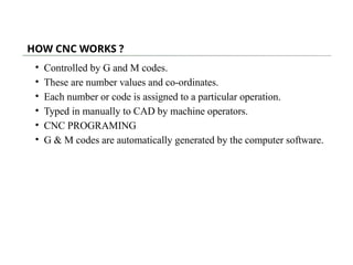 Manufacturing Process On CNC & VMC Machine | PPTX