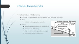 Slide 1 hydraulic structures for civil engineering | PDF