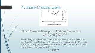 Slide 1 hydraulic structures for civil engineering | PDF