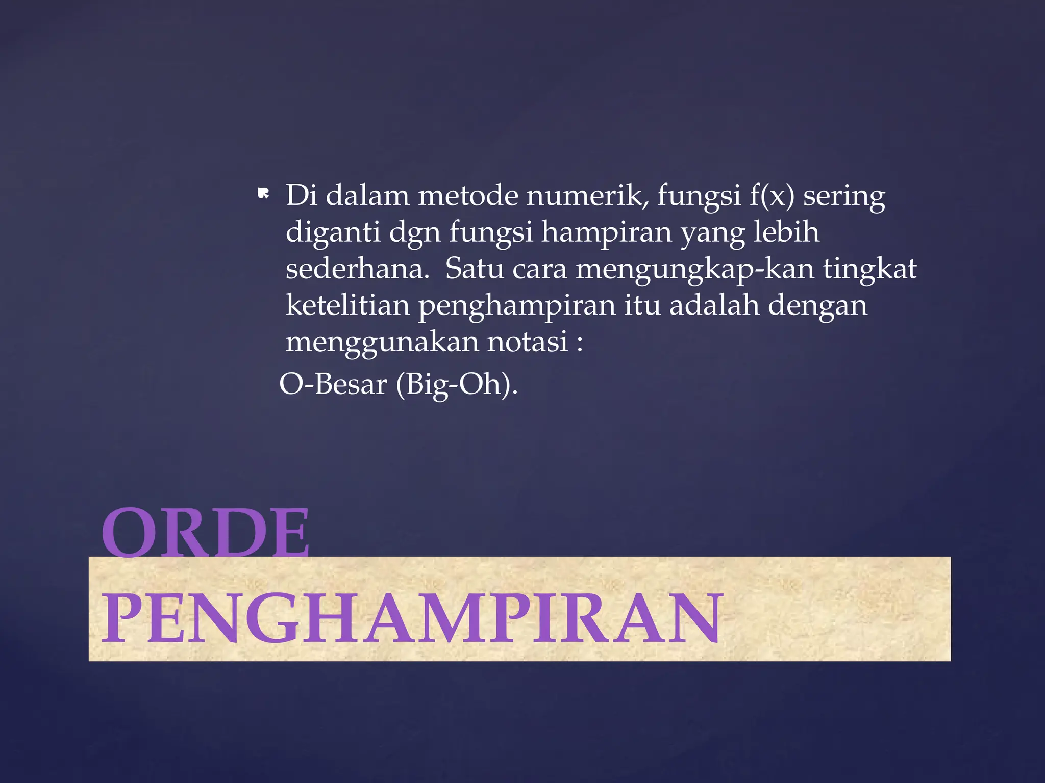 SLIDE 1 - Deret Taylor Pada Metode Numerik.pptx