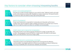 Enhance Multilingual Events with Globibo Interpretation Booths | PPT