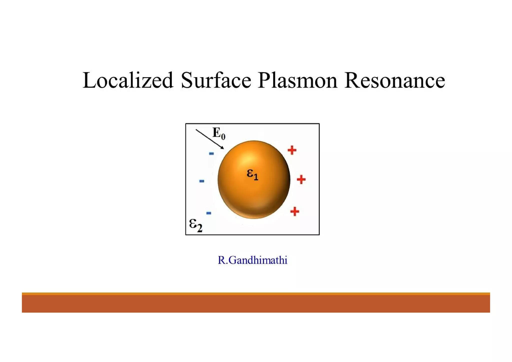 Localized surface plasmon resonance | PDF