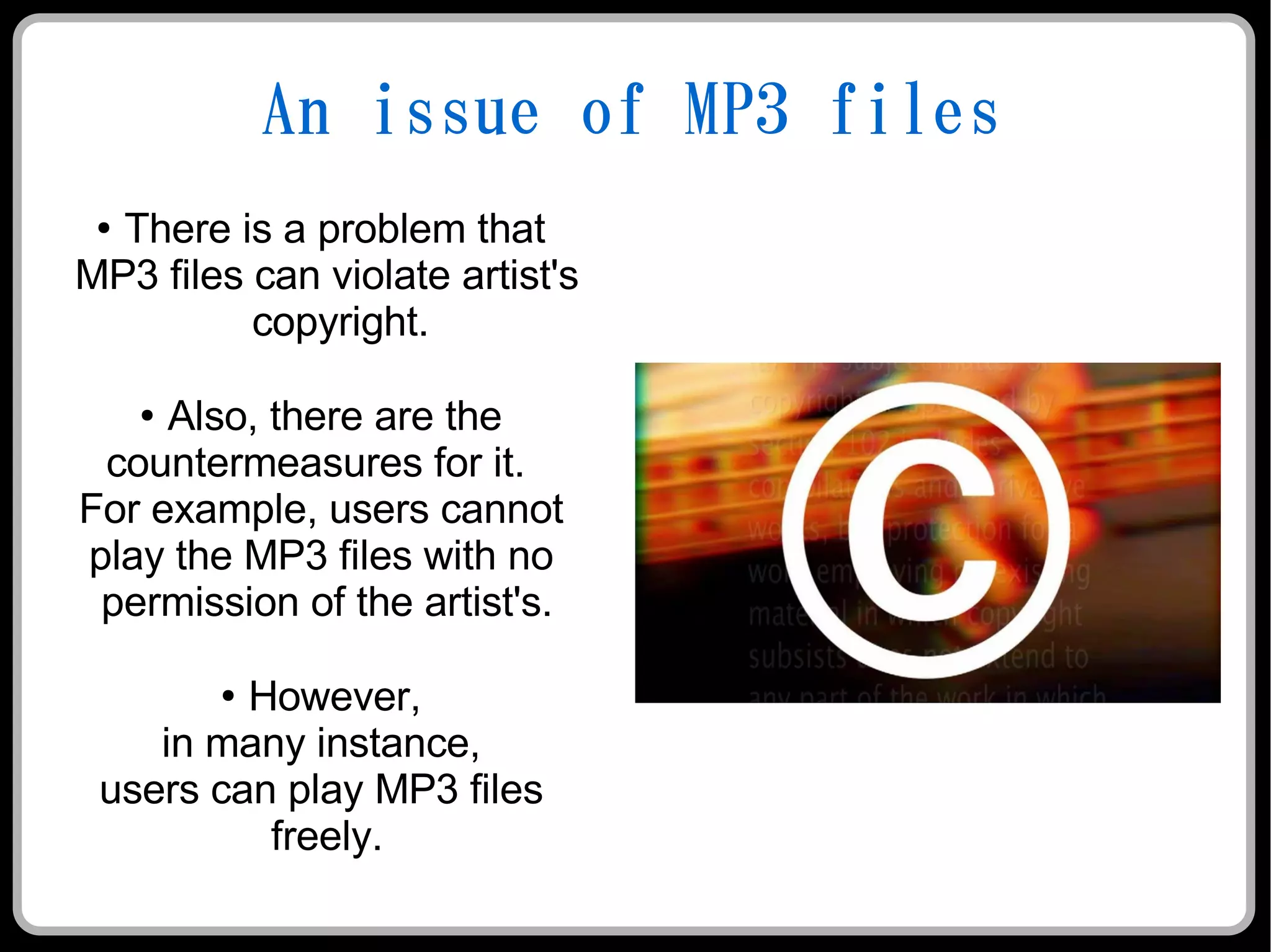 How MP3 Music Files Work | PDF | Digital Audio | Computer Software and ...