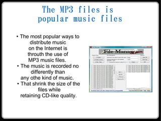 How MP3 Music Files Work | PDF | Digital Audio | Computer Software and ...