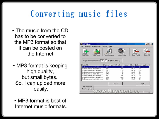 How MP3 Music Files Work | PPT