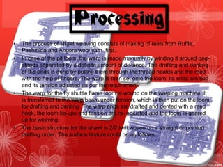 Kullu and Kinnauri Shawls | PPTX