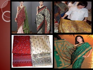 kantha style and saree | PPT