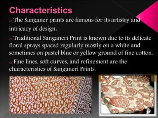 SANGANERI PRINTS OF RAJASTHAN… | PPTX