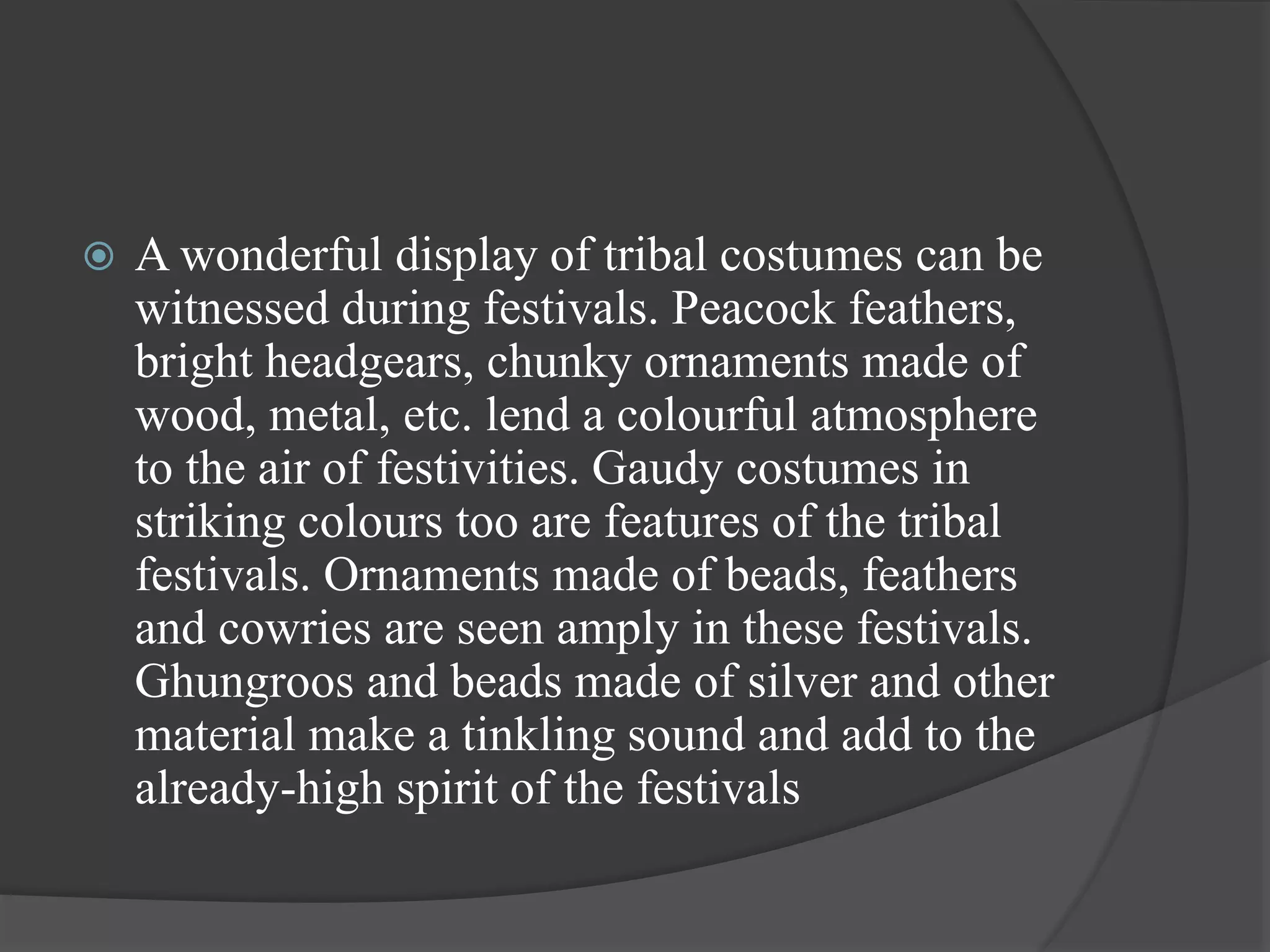 Costumes of Chhattisgarh | PPTX