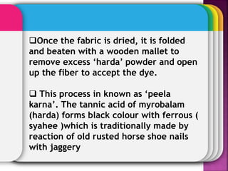 PRESENTATION ON BAGRU PRINT OF RAJASTHAN | PPTX